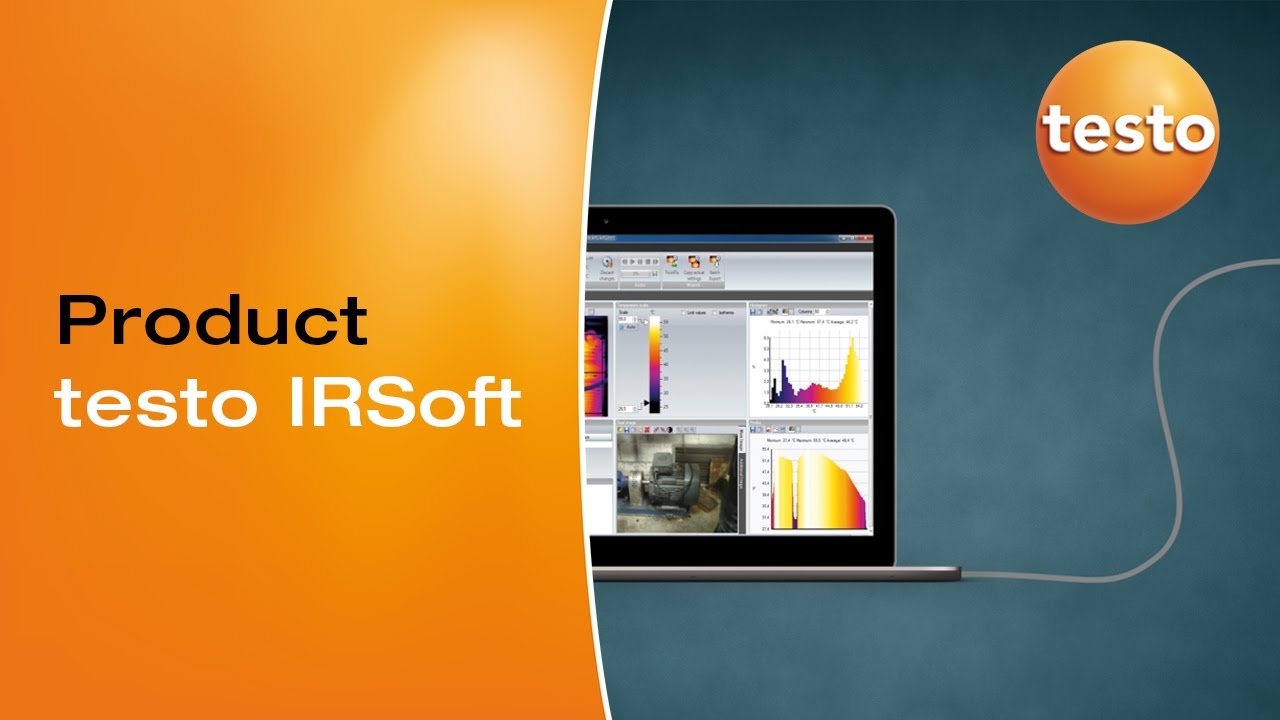 testo IRSoft - professional analysis software for thermal images - YouTube