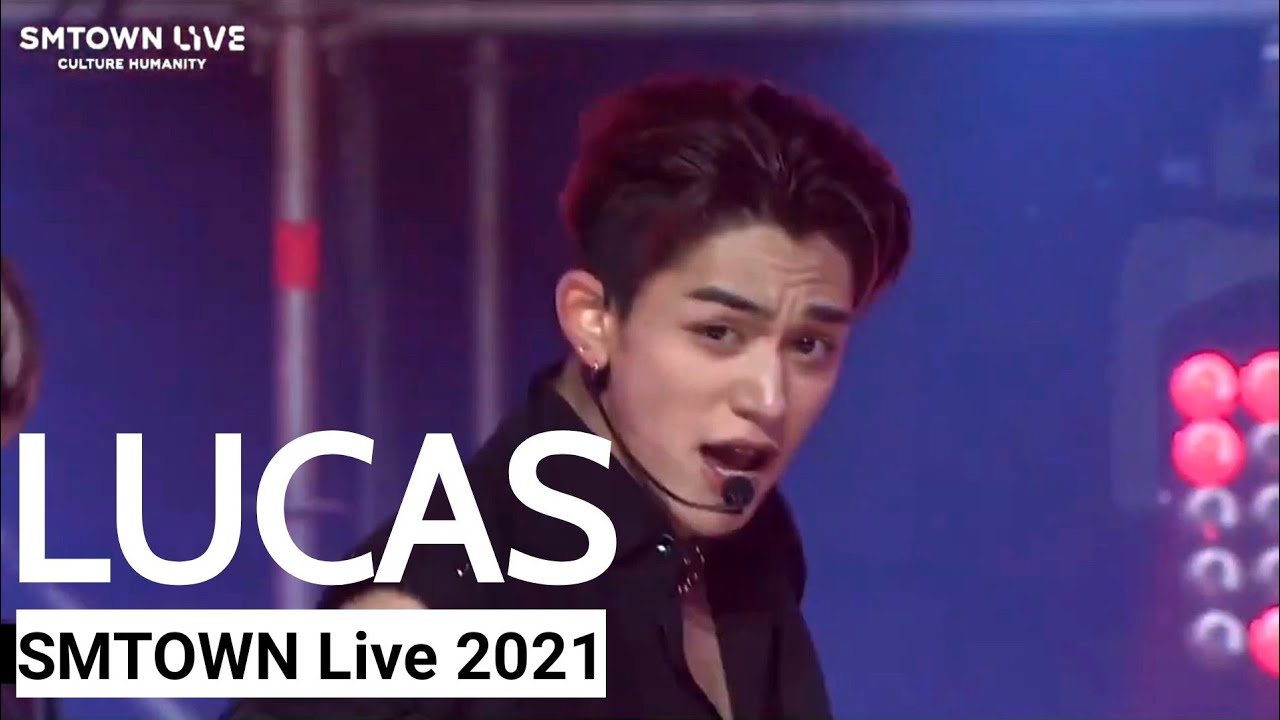 WayV LUCAS Focus 'Take Off' SMTOWN Live Culture Humanity 2021 (LucasCut ...