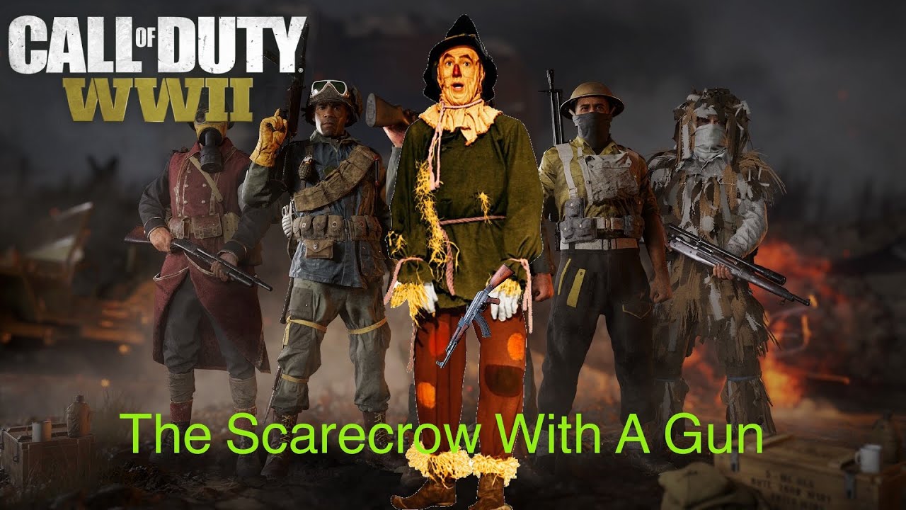 The Scarecrow With A Gun [Call Of Duty WW2 Gameplay] - YouTube