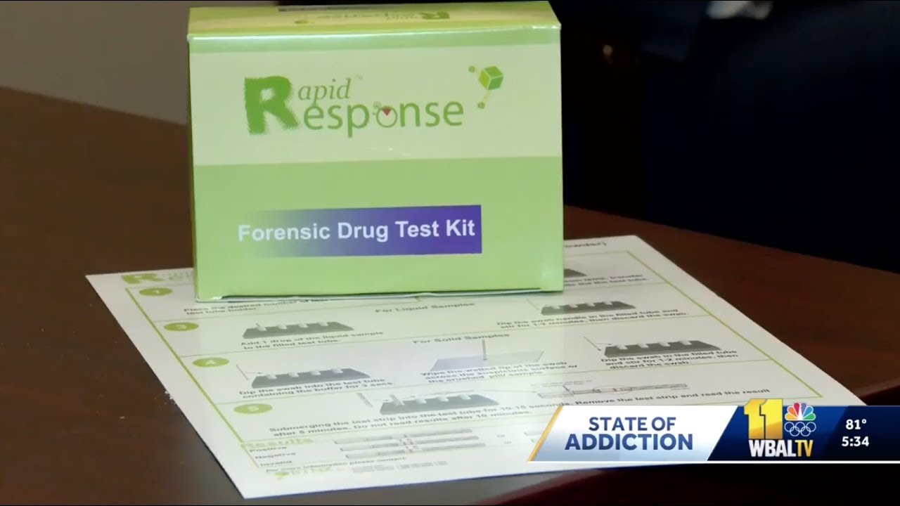 Fentanyl Test Kits Fight Opioid Epidemic - YouTube