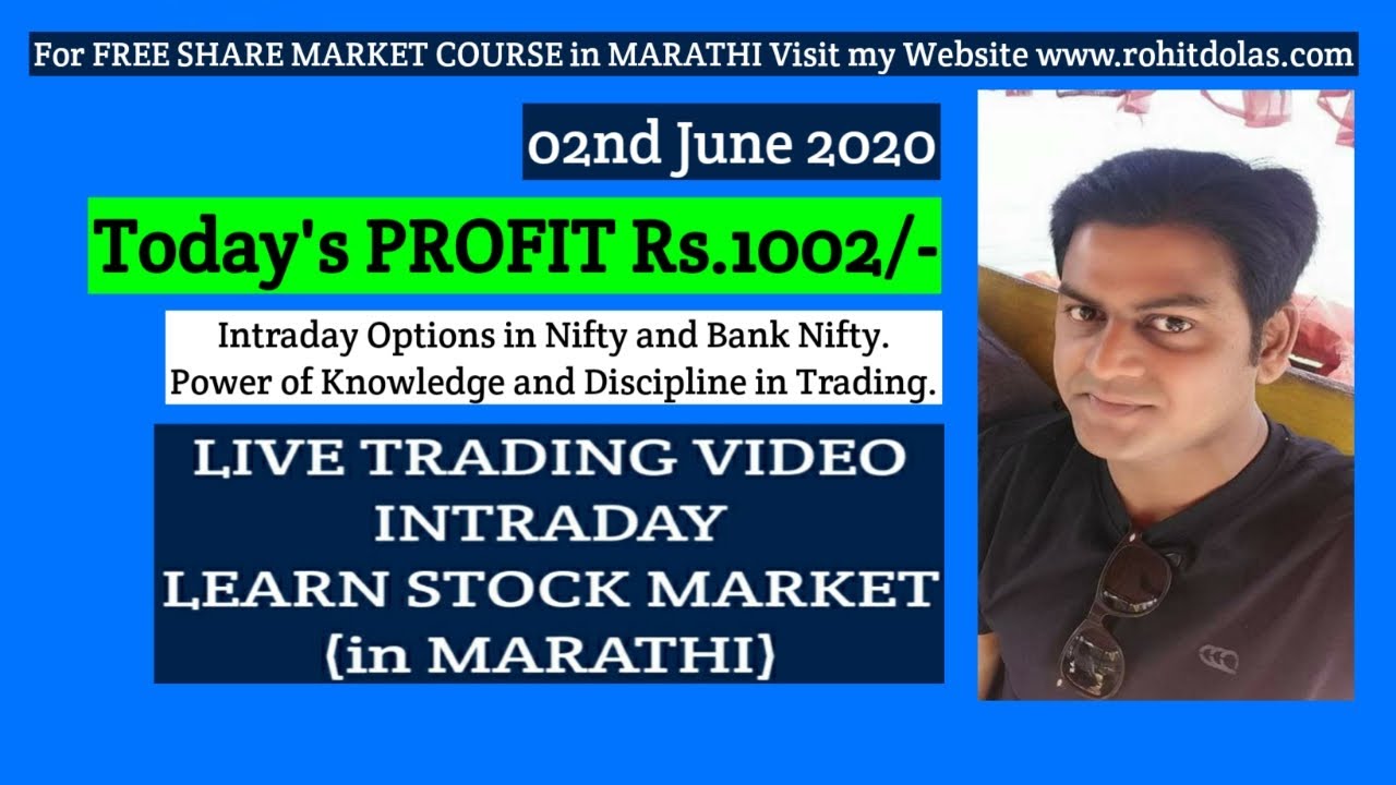Live Trading Video | Intraday | Learn Share Market - YouTube