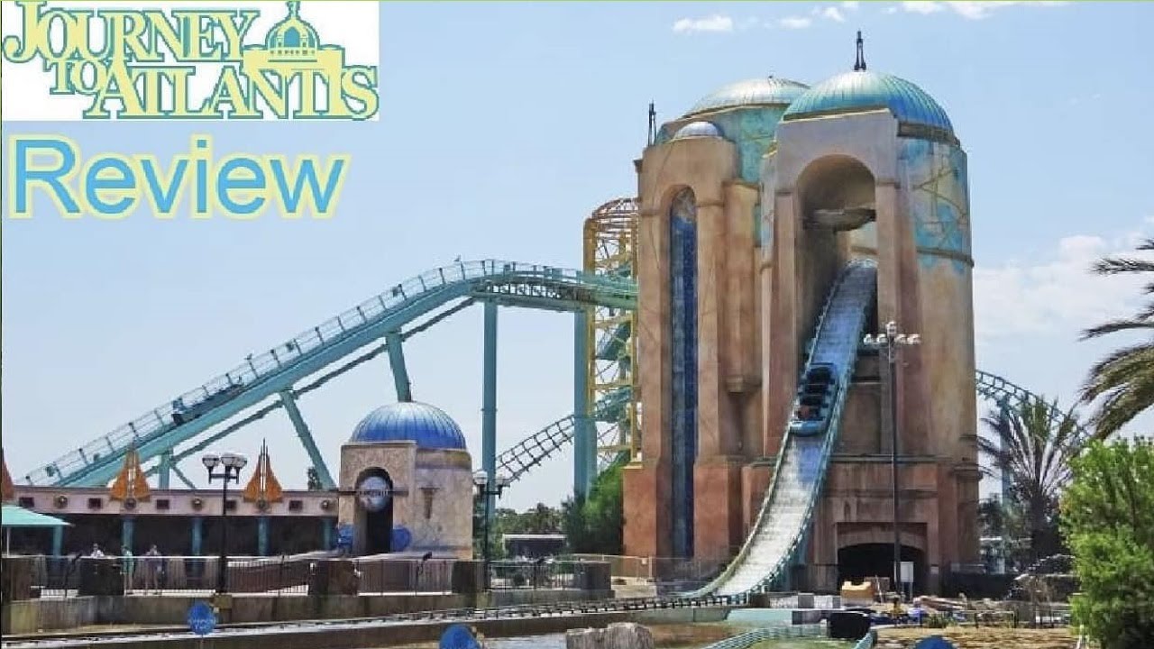 Journey To Atlantis Review - Mack Rides Water Coaster At Sea World San ...