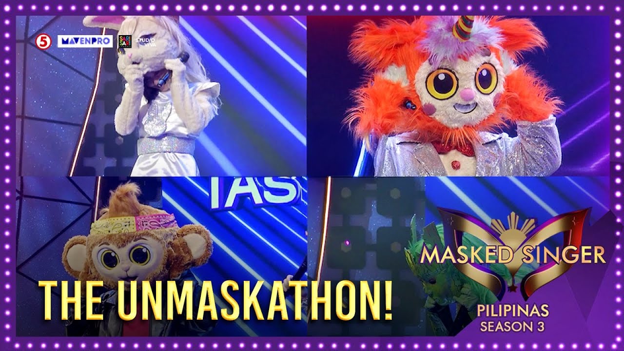 Masked Singer Pilipinas Season 3 | UNMASKATHON | Tuwing Sabado, 7:15PM ...