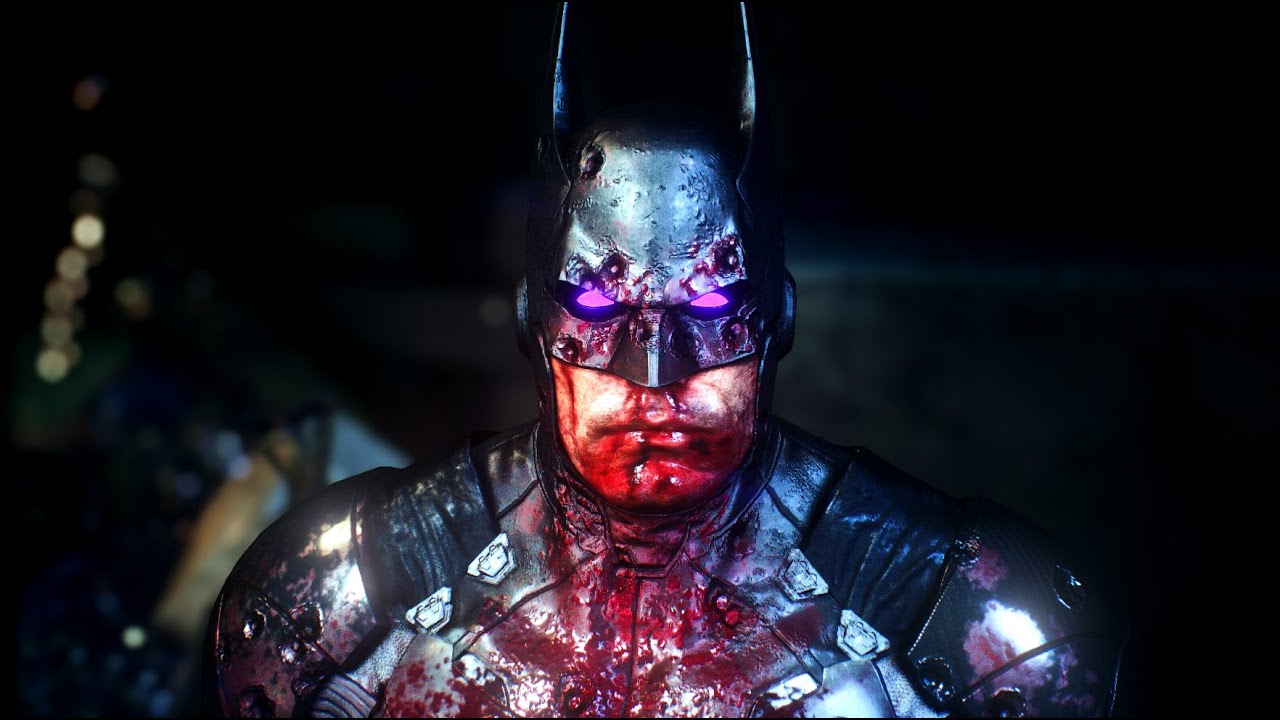 How a Brainiac Possessed Batman Fights in Arkham Knight - YouTube
