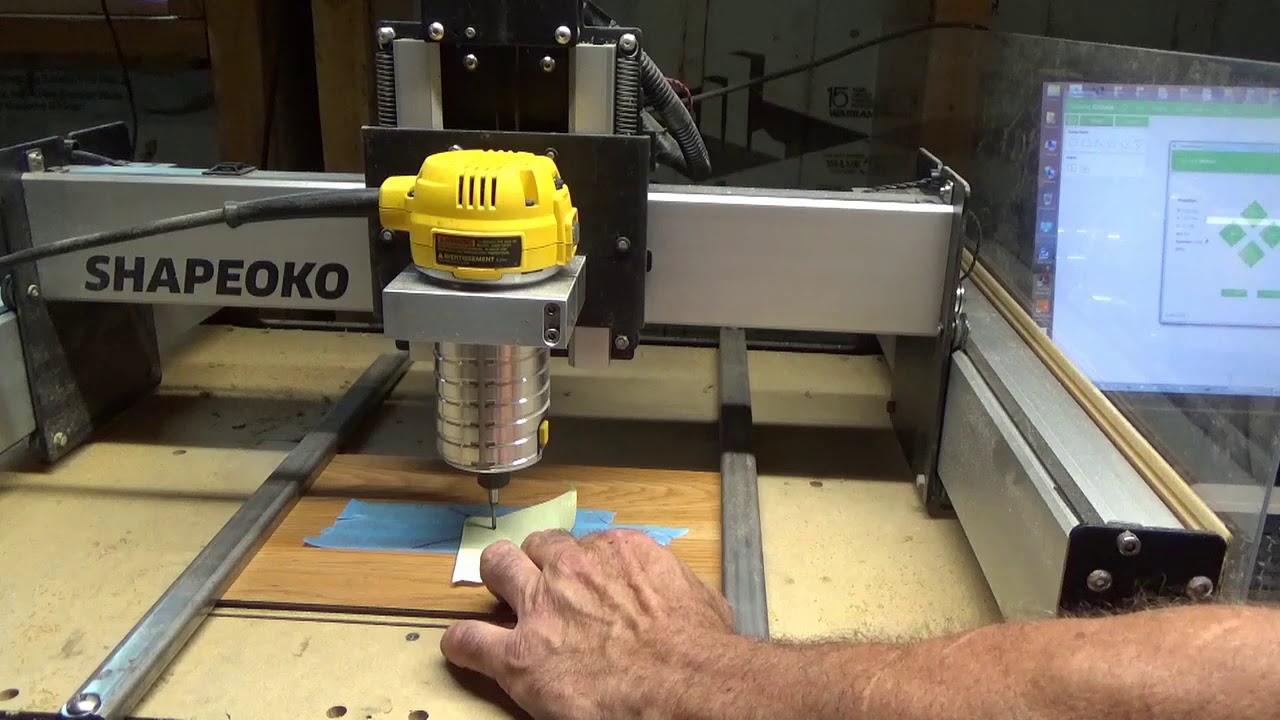 Shapeoko Start to Finish Quick Tutorial - YouTube