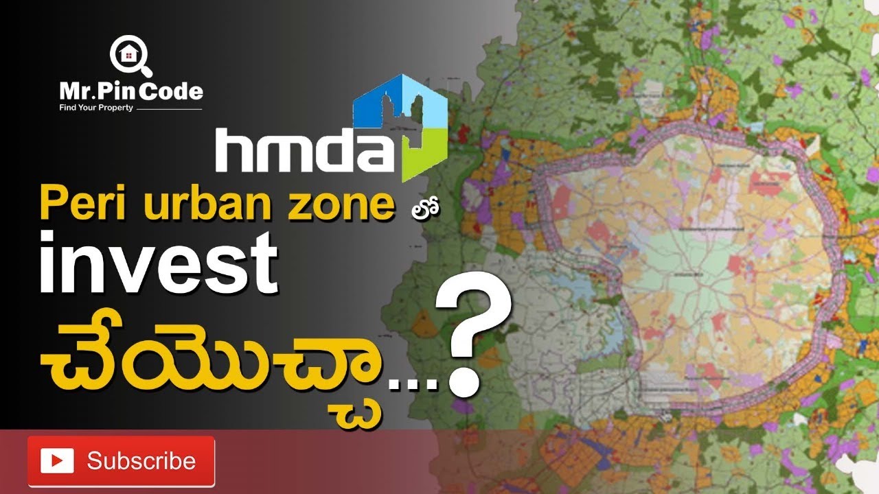 What is Peri Urban Zone, Hyderabad | HMDA ZONES I Mrpincode.in - YouTube