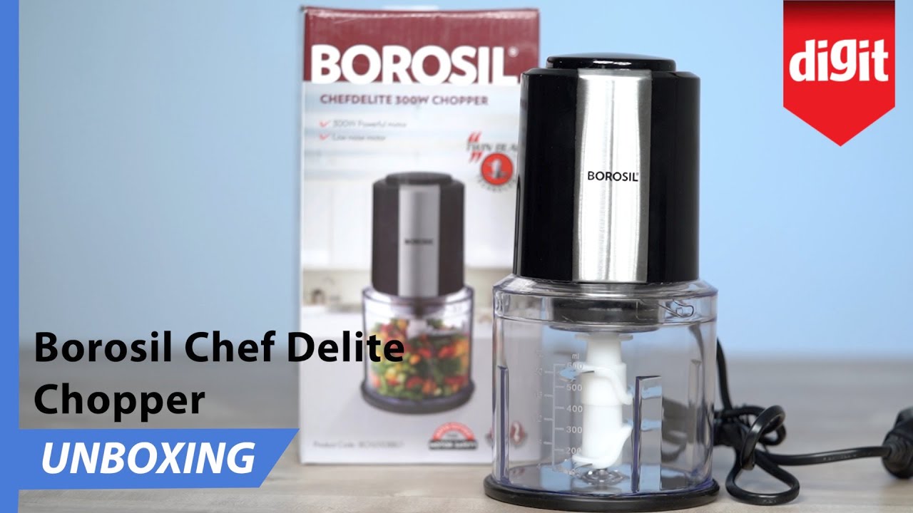 Borosil ChefDelite 300W Chopper Unboxing - YouTube