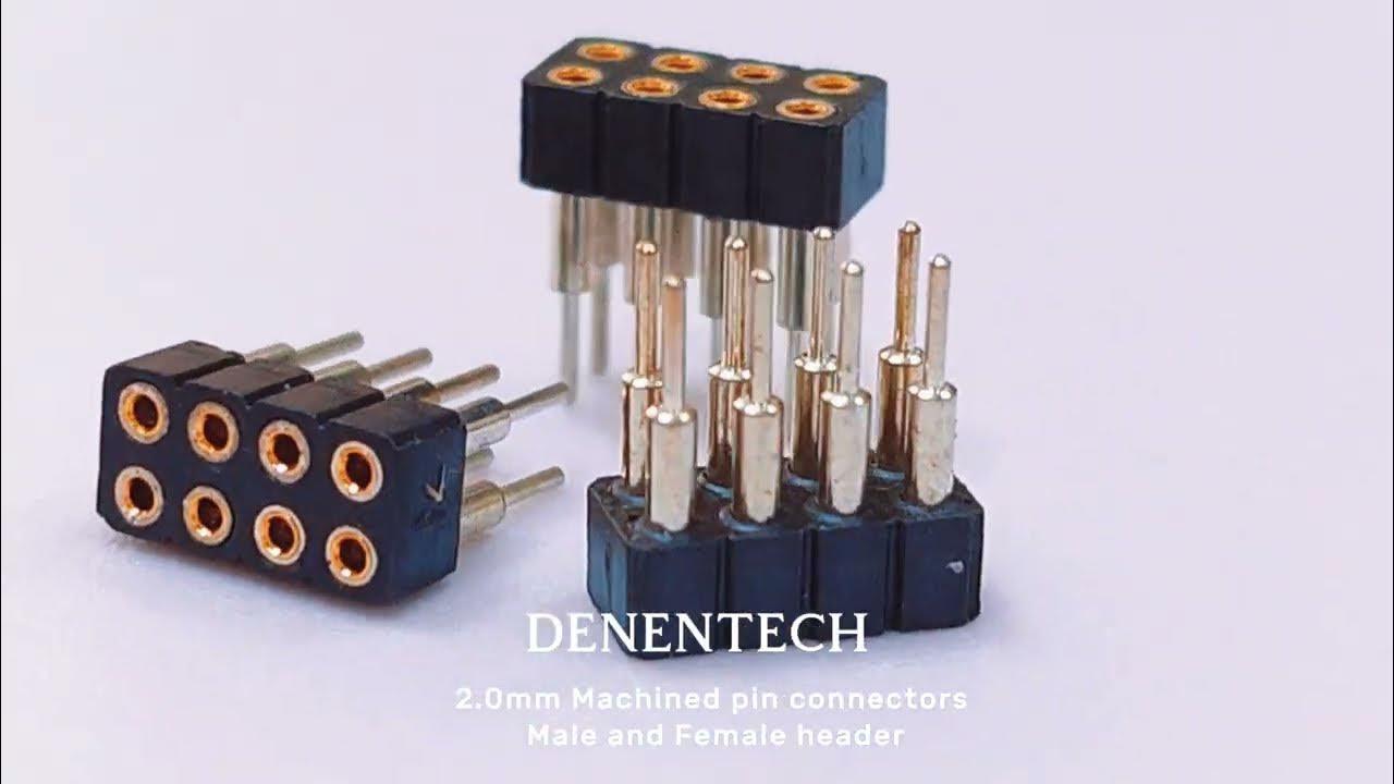What are the series of pin header and female header connectors with ...