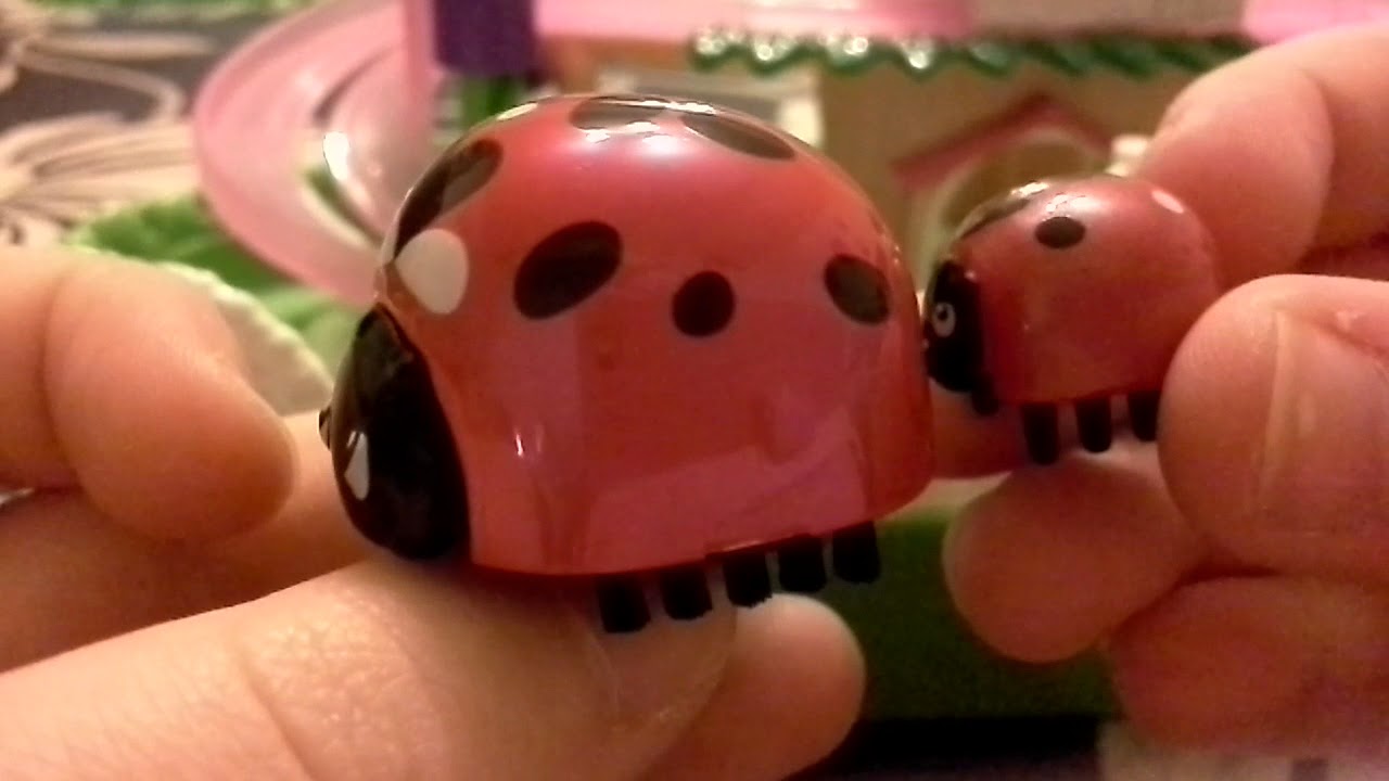 Little live pets lil ladybug garden playset spotsy and baby - YouTube
