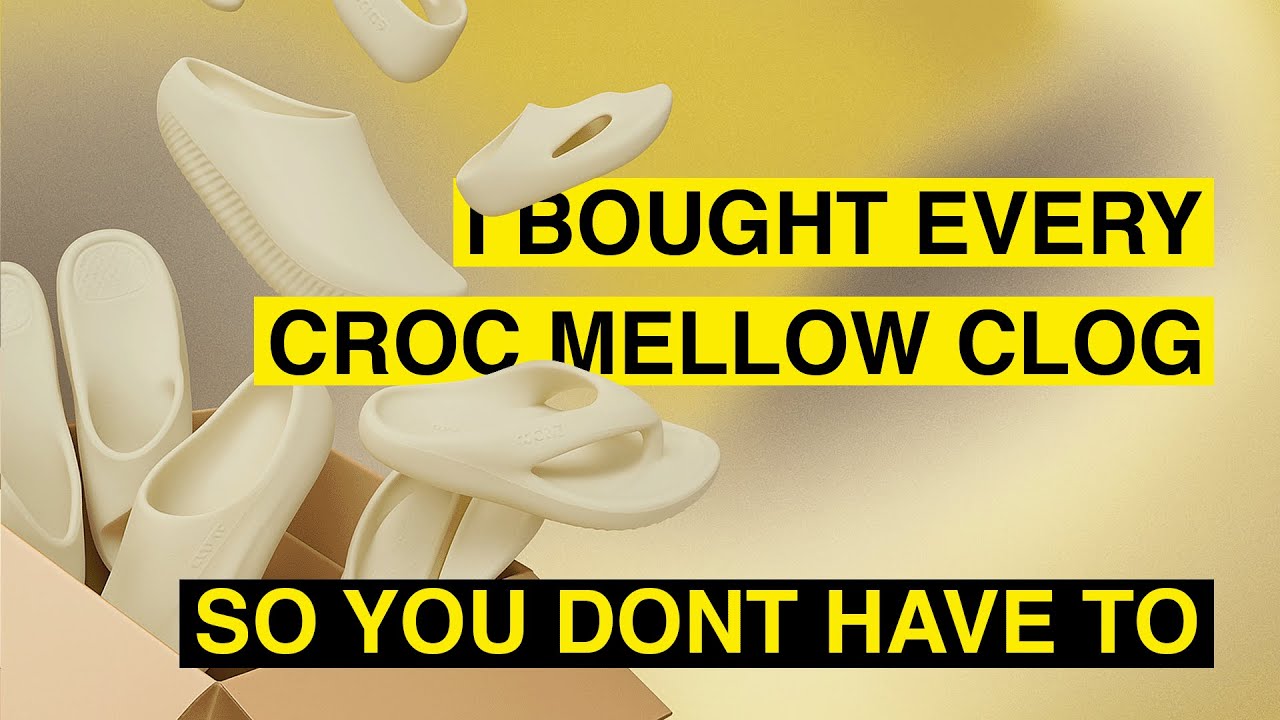I Bought EVERY Mellow Recovery CROCS So You Don't Have To - YouTube