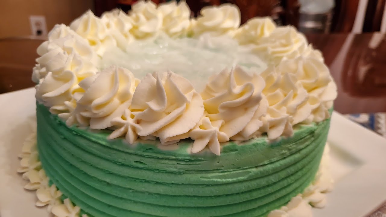 Moist Buko Pandan cake - YouTube
