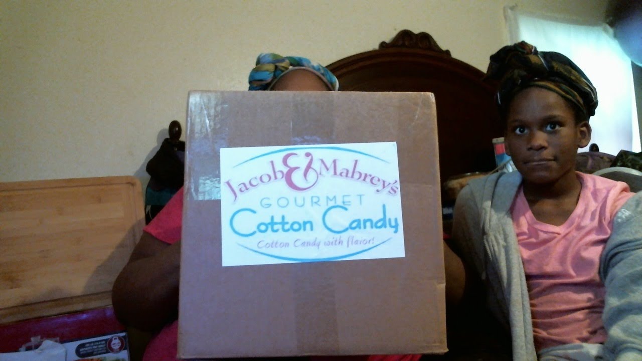 Jacob & Mabrey's Gourmet Cotton Candy💜💜💜 - YouTube
