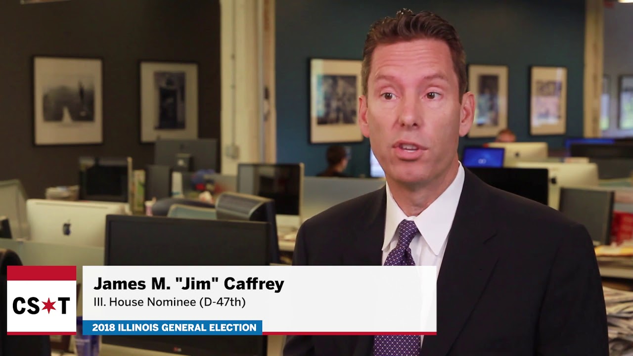James M. "Jim" Caffrey, Ill. House Nominee (D-47th) - YouTube