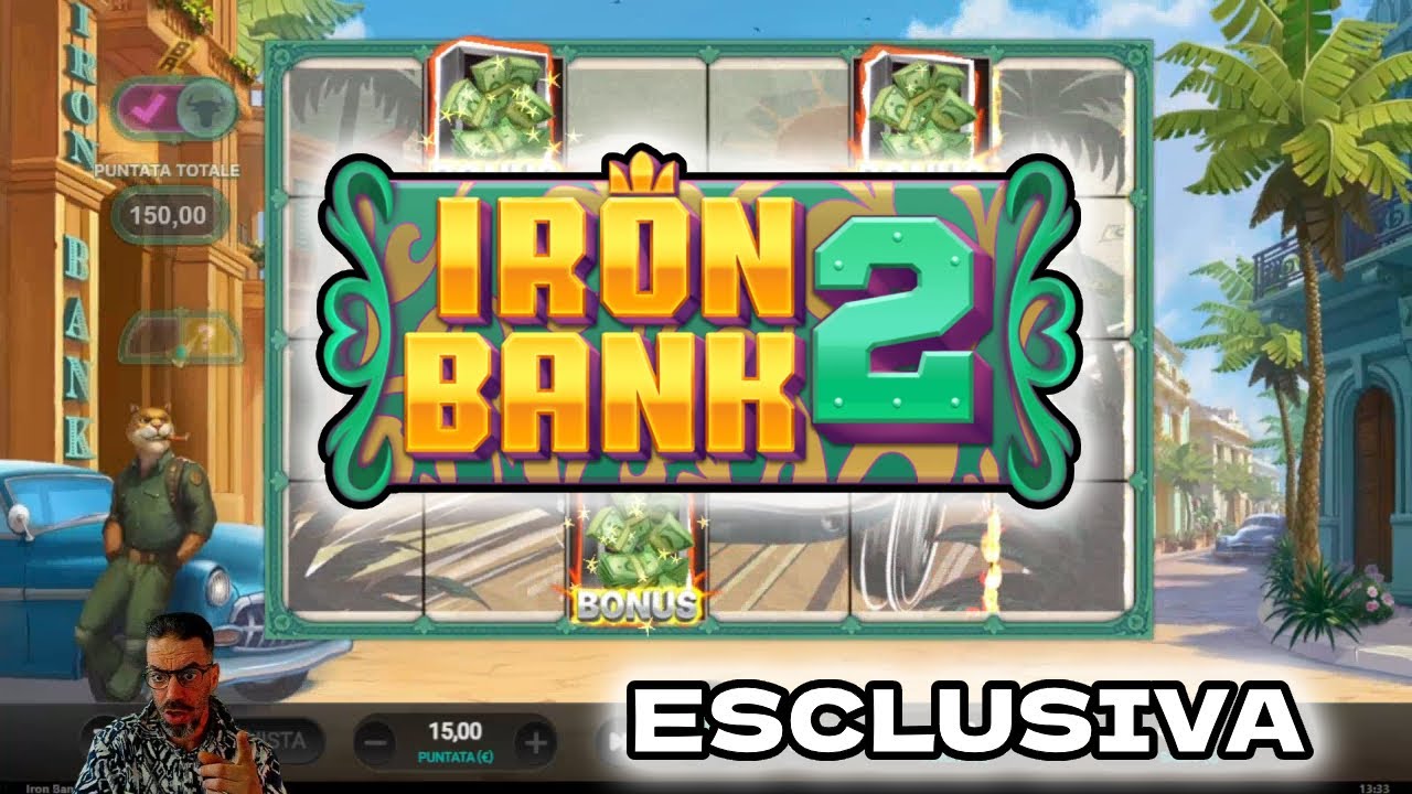 🔴🟡 IRON BANK 2 - ESCLUSIVA RELAX GAMING | CON ACQUISTI | CRAZY SLOT ...