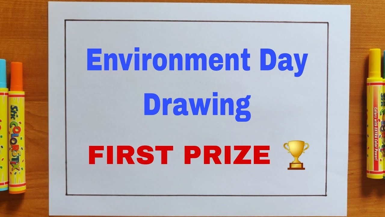 World Environment day drawing | Environment day drawing poster for ...