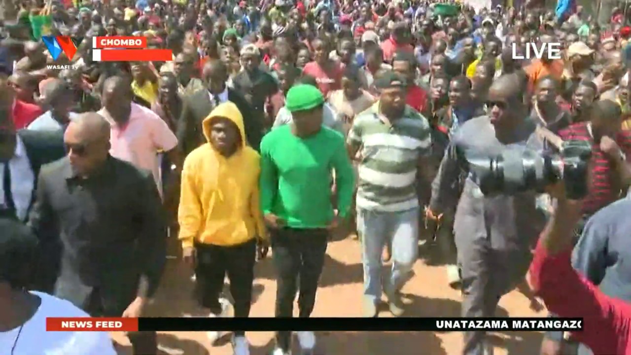 #LIVE : MAPOKEZI YA WASANII WA WASAFI FESTIVAL WAKIINGIA MULEBA (JULY ...