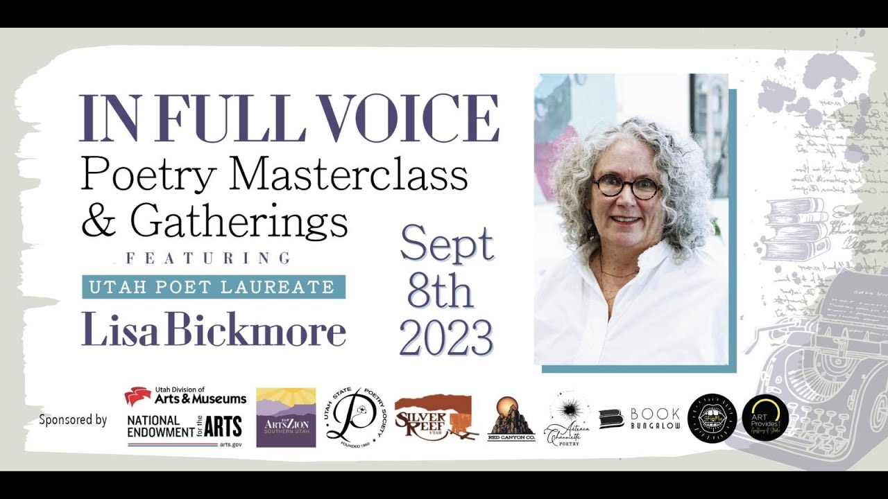 Lisa Bickmore Utah Poet Laureate at Silver Reef 8Sep23 - YouTube