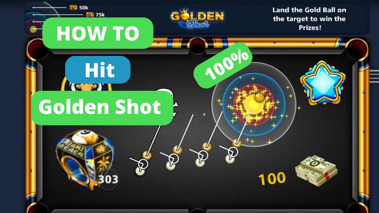 Hit Golden Shot Every Time 8 ball pool - YouTube