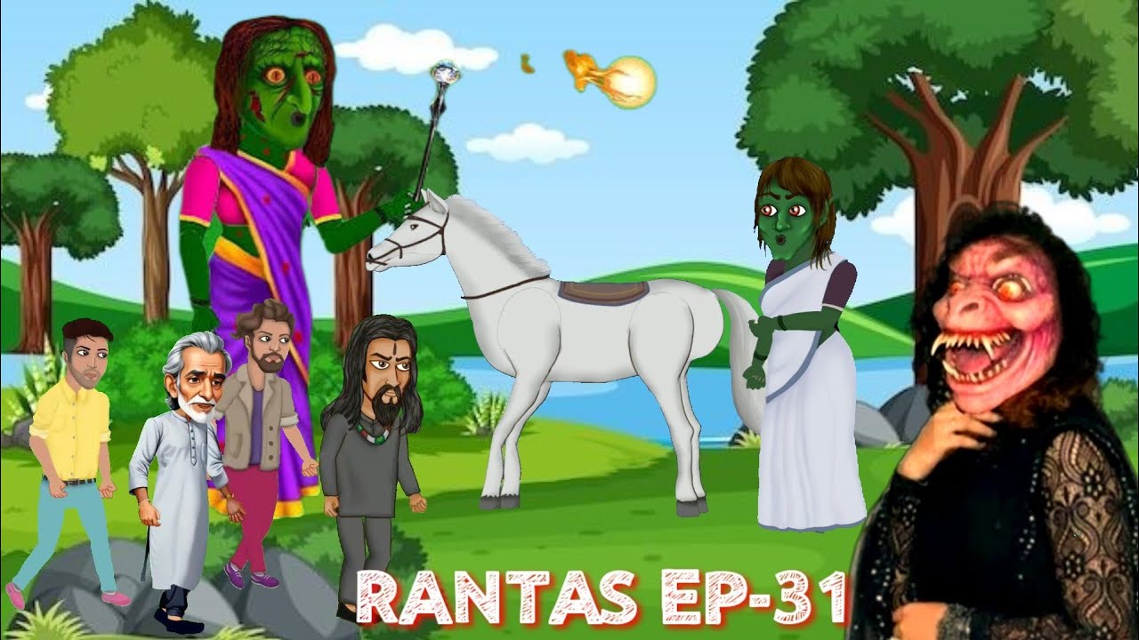 Rantas in jungle /episode 31/kashmiri rantas/cartoon drama - YouTube