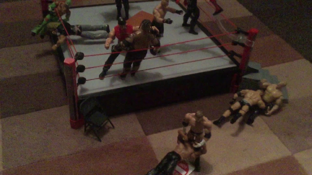 Review on the WWE big raw LED ring (KO nation) - YouTube