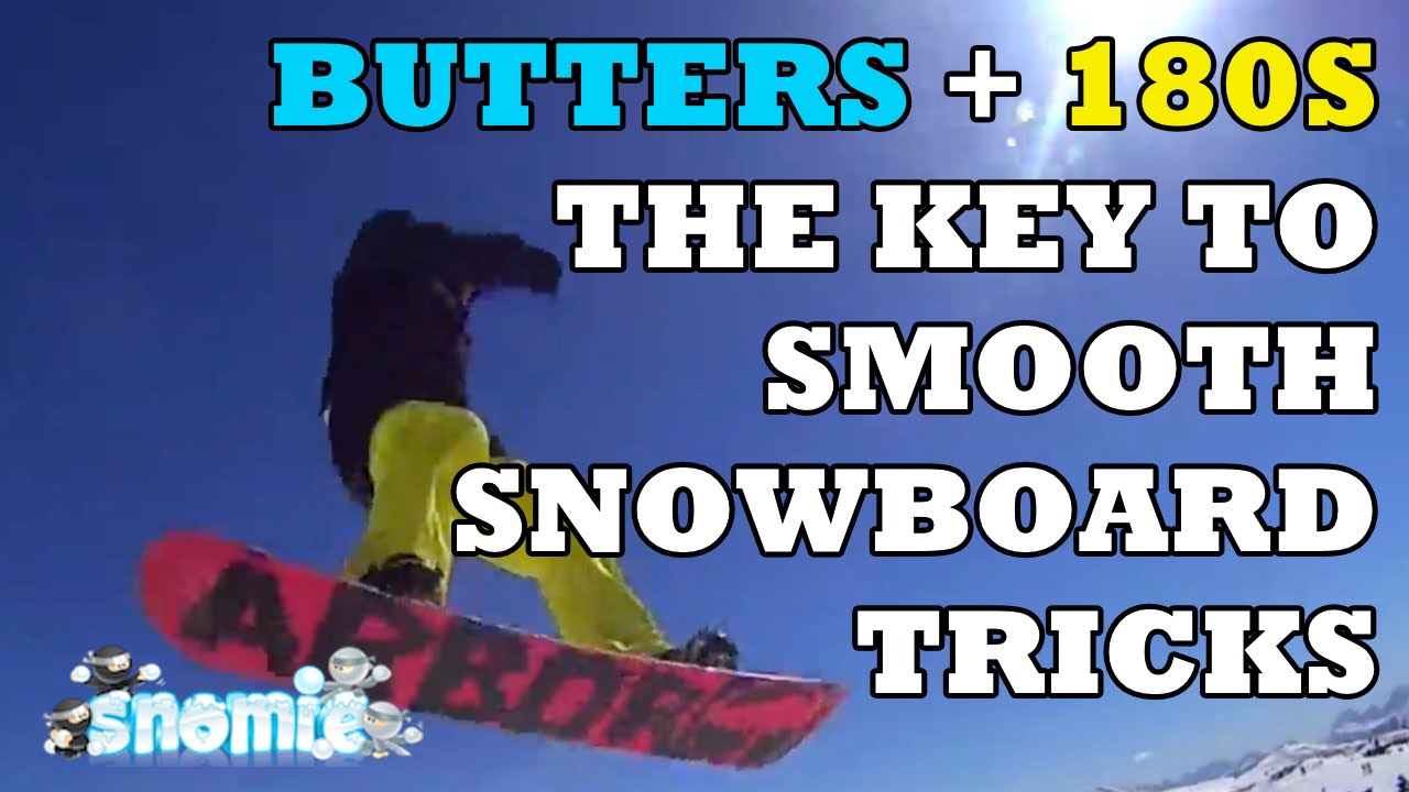 Buttering & Frontside 180 / 360 - Key To Smooth Snowboard Tricks ...