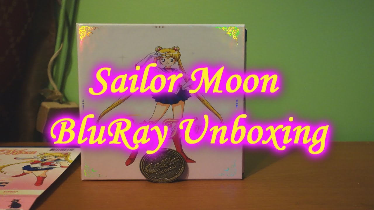 ViZ Media Sailor Moon Blu Ray/DVD Limited Edition Unboxing - YouTube