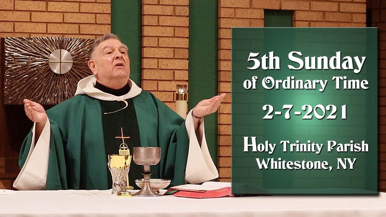 5th Sunday of Ordinary Time - 2/7/2021 - Holy Trinity Parish ...
