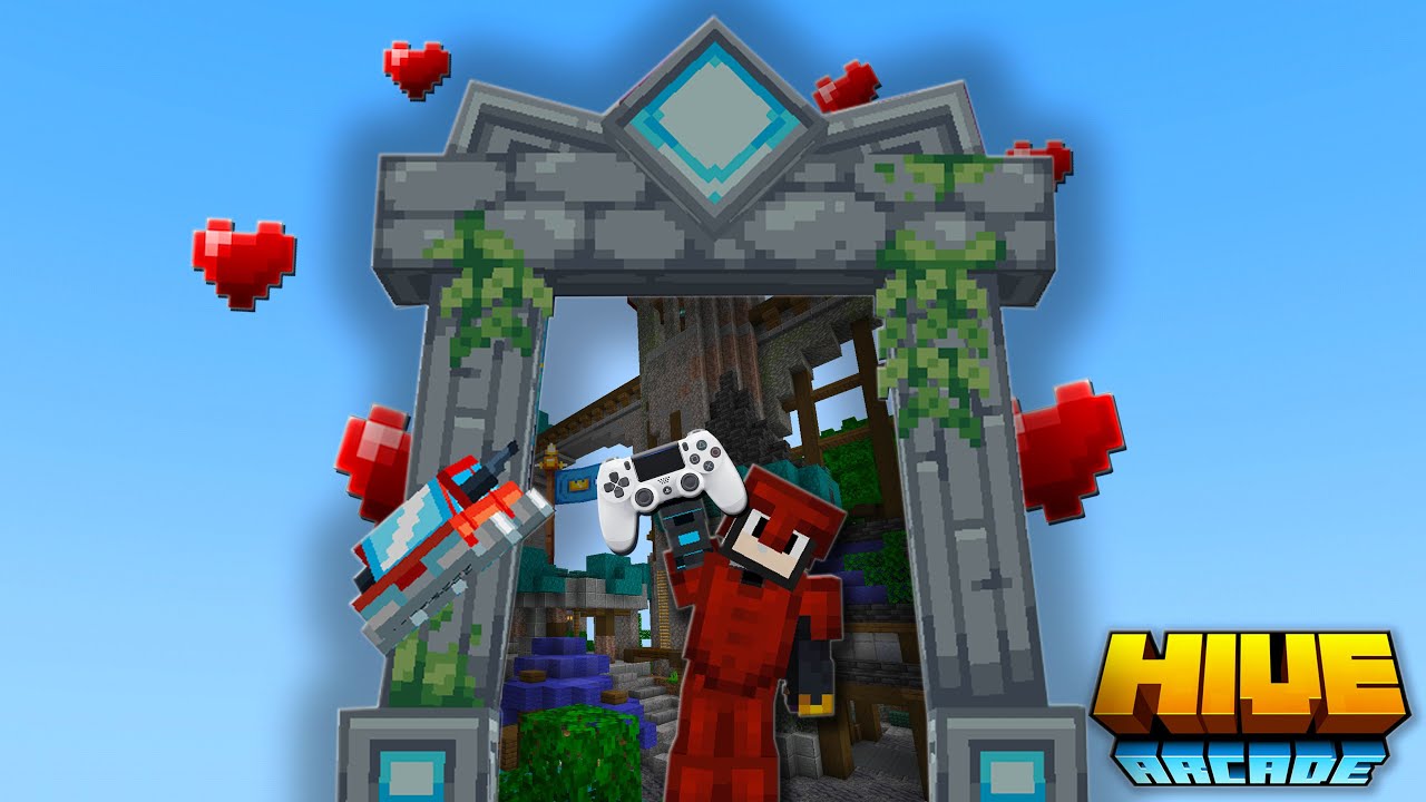 HIVE ARCADE with a Ps4 CONTROLLER!!! - YouTube