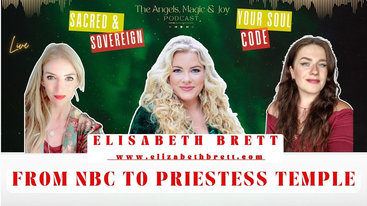 S2- Ep 9 🌹 ELIZABETH BRETT 🌹 FROM NBC TO PRIESTESS TEMPLE 🙏🏽-The Angels ...