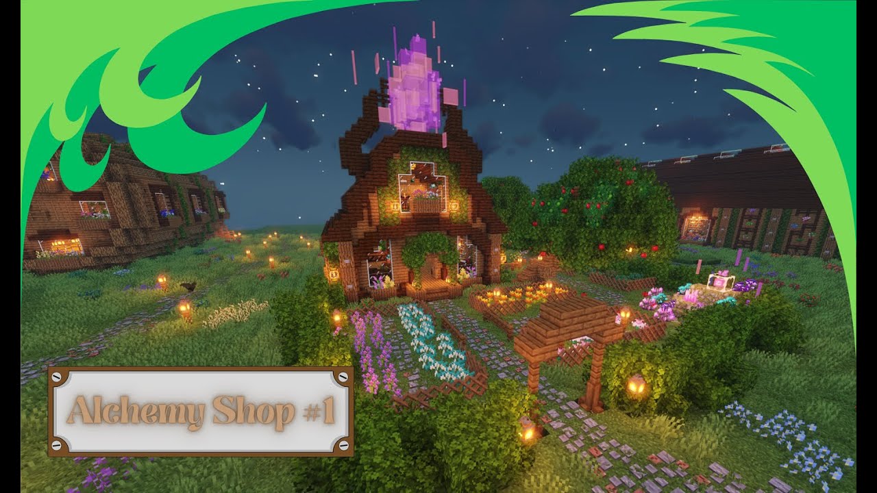 Minecraft Alchemy Shop 1 Showcase Youtube