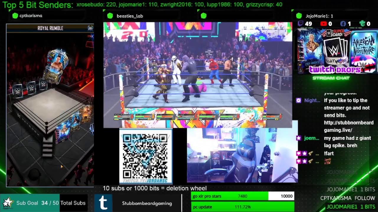 WWE Supercard QR code Cody Rhodes twitch drops activated WWE 2k22 - YouTube