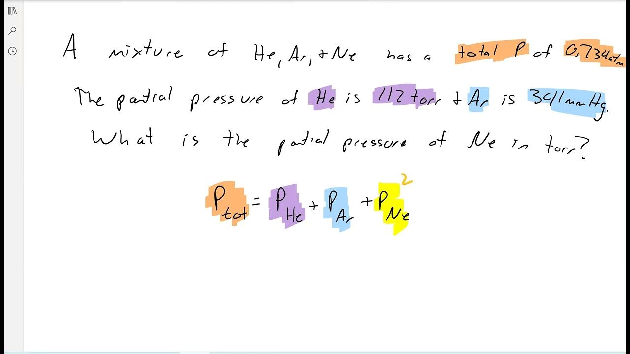 CHEM100 12 6 Partial Pressures - YouTube