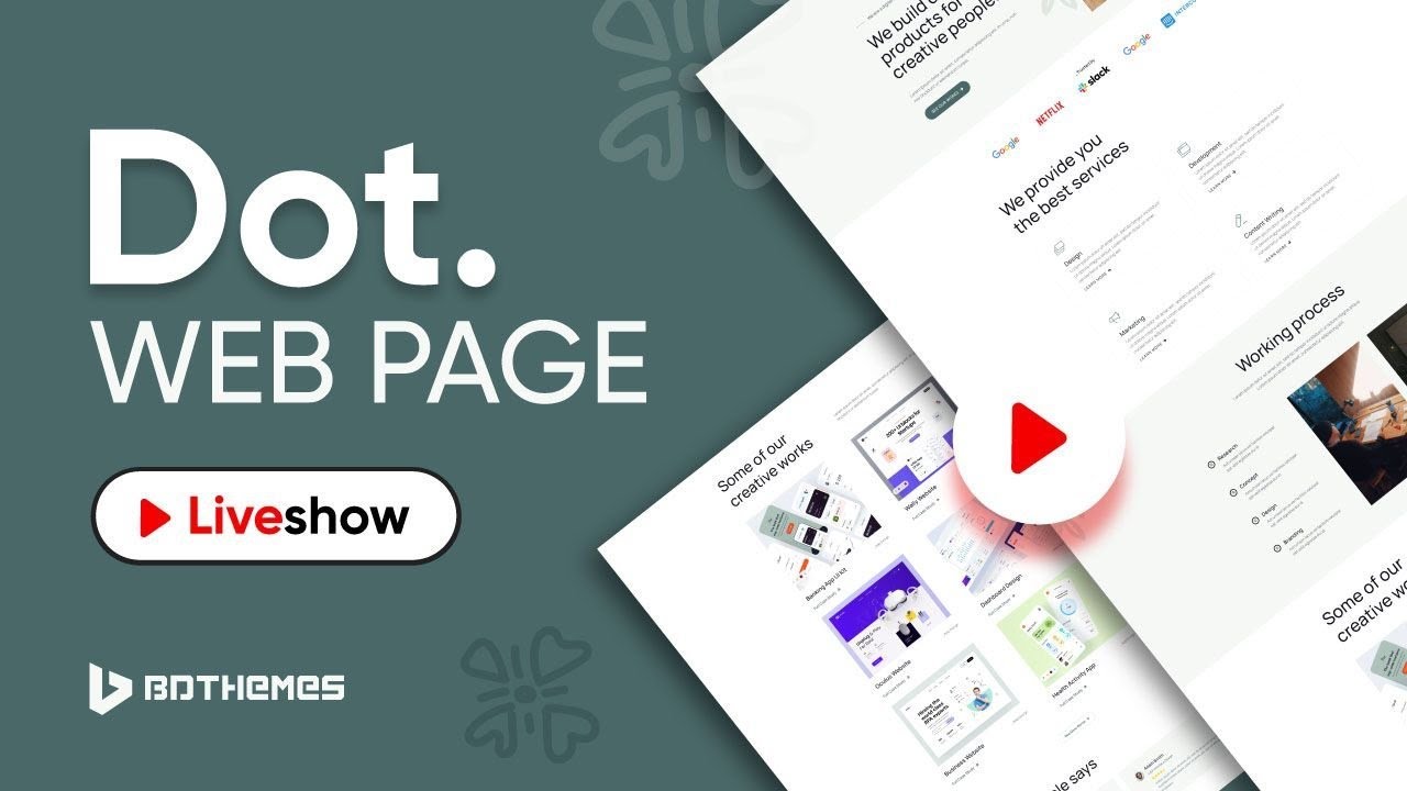 Crafting a Free Dot Webpage: Unleashing Elementor & Element Pack Lite ...