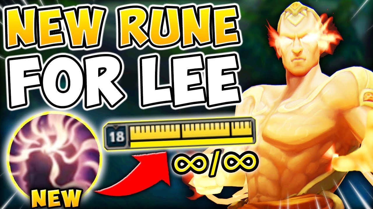 RIOT GAVE LEE SIN A NEW RUNE! PRESENCE OF MIND REWORK! (250 ENERGY ...