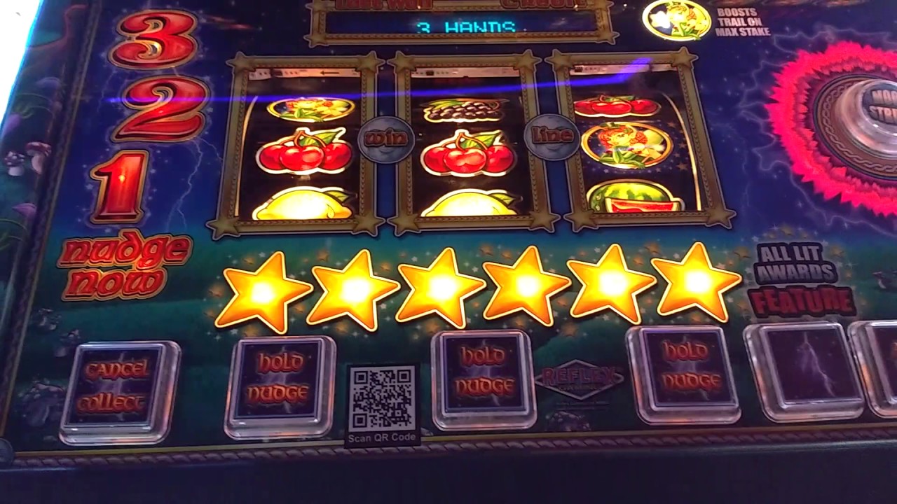 LADY LUCK MOONSTRUCK fruit machine.nice little run!! - YouTube