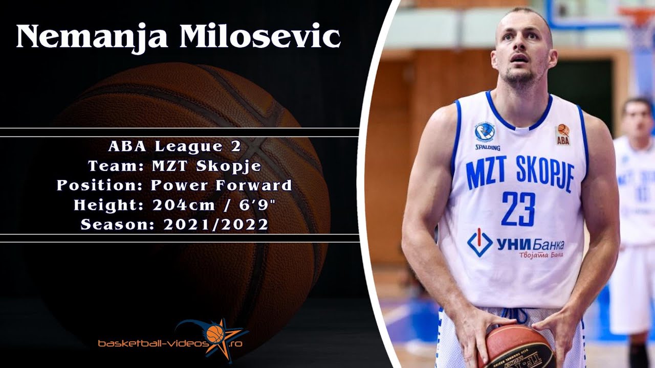 Nemanja Milosevic 2021/2022 Highlights - YouTube