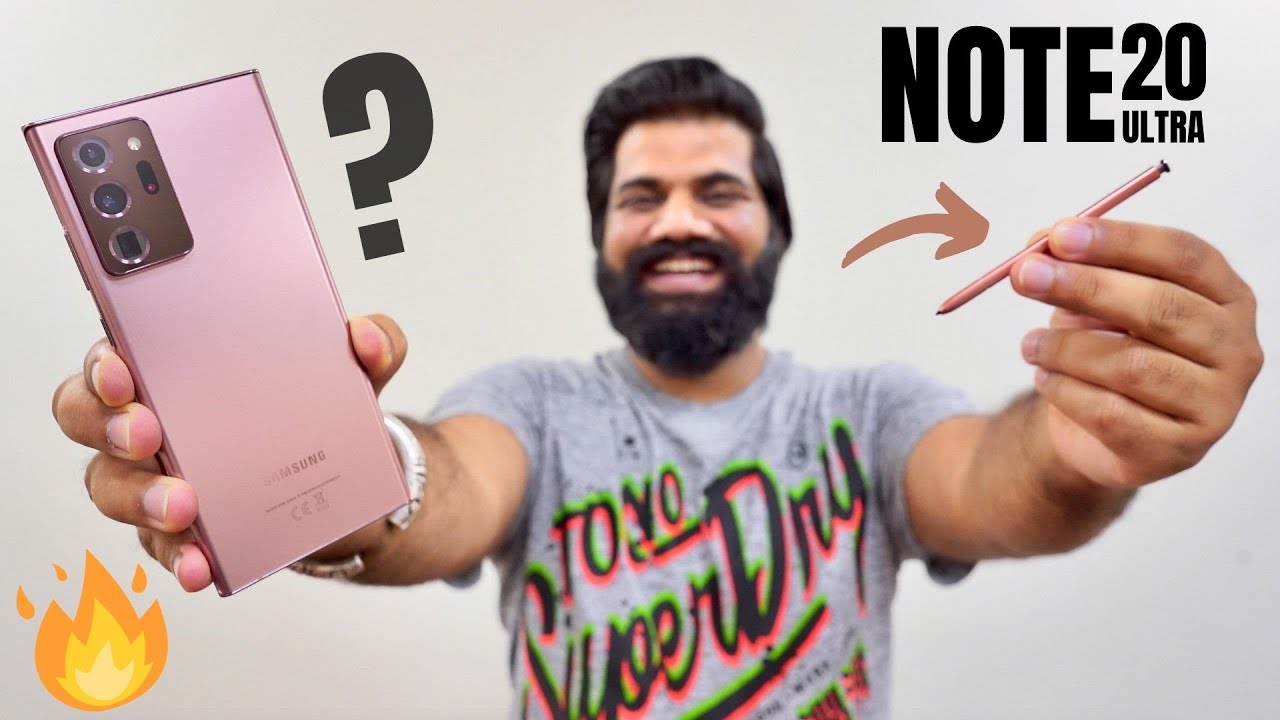 Samsung Galaxy Note 20 Ultra First Look - The Super PowerPhone🔥🔥🔥 - YouTube