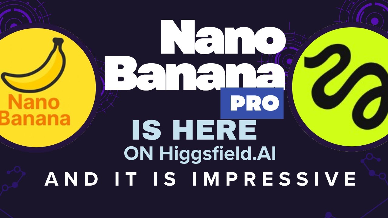 New Nano Banana Pro on Higgsfield AI - First Impressions & Live Demo ...