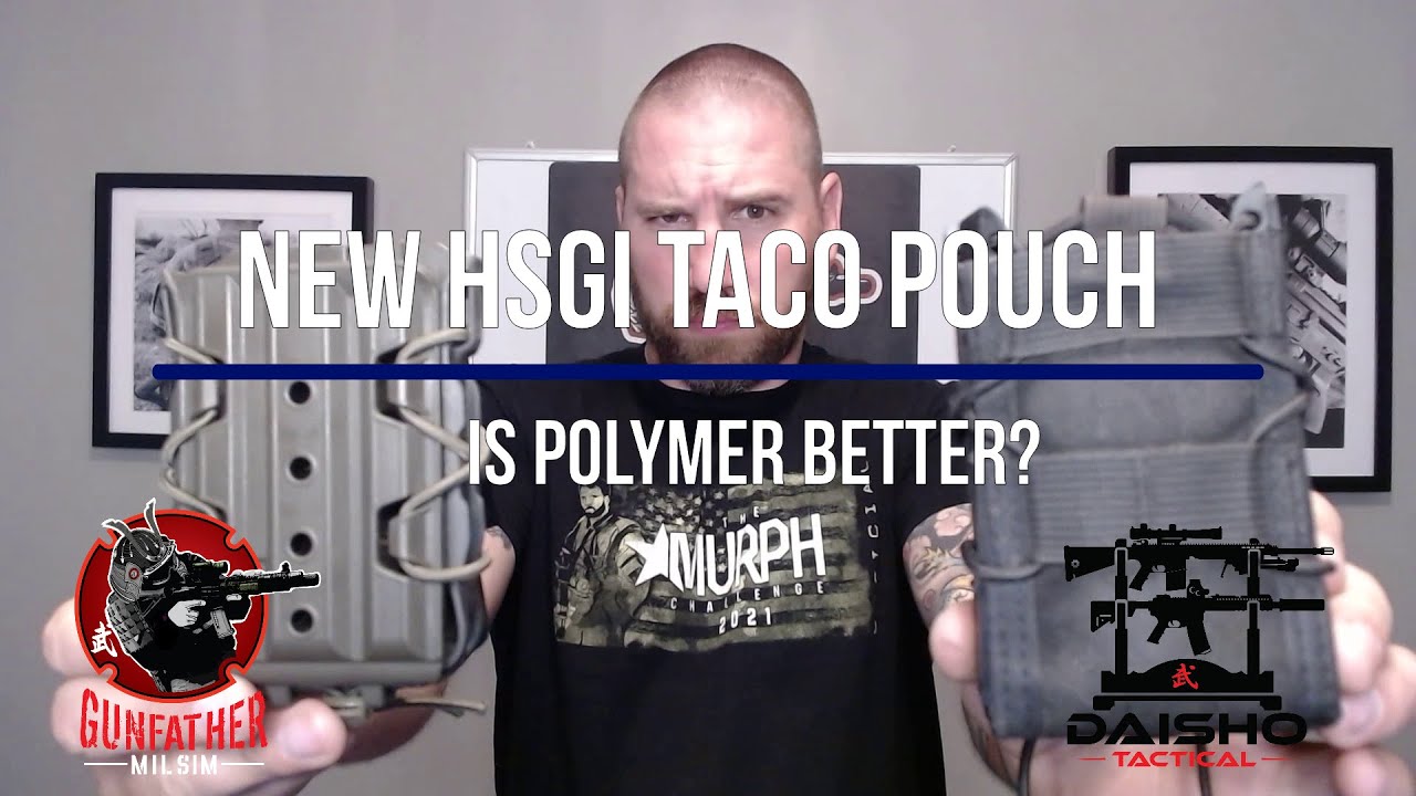 New HSGI Taco Pouch - Is polymer better? - YouTube