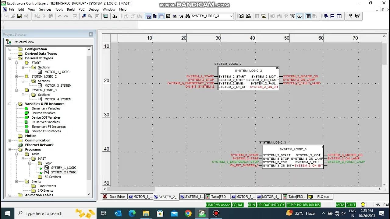 # Schneider M-580 CPU programming with hardware using control expert ...
