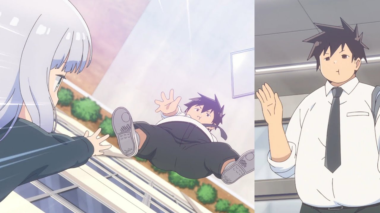 Raidou becomes fat | Fat Raidou | Aharen-san wa hakarenai Episode 5 ...