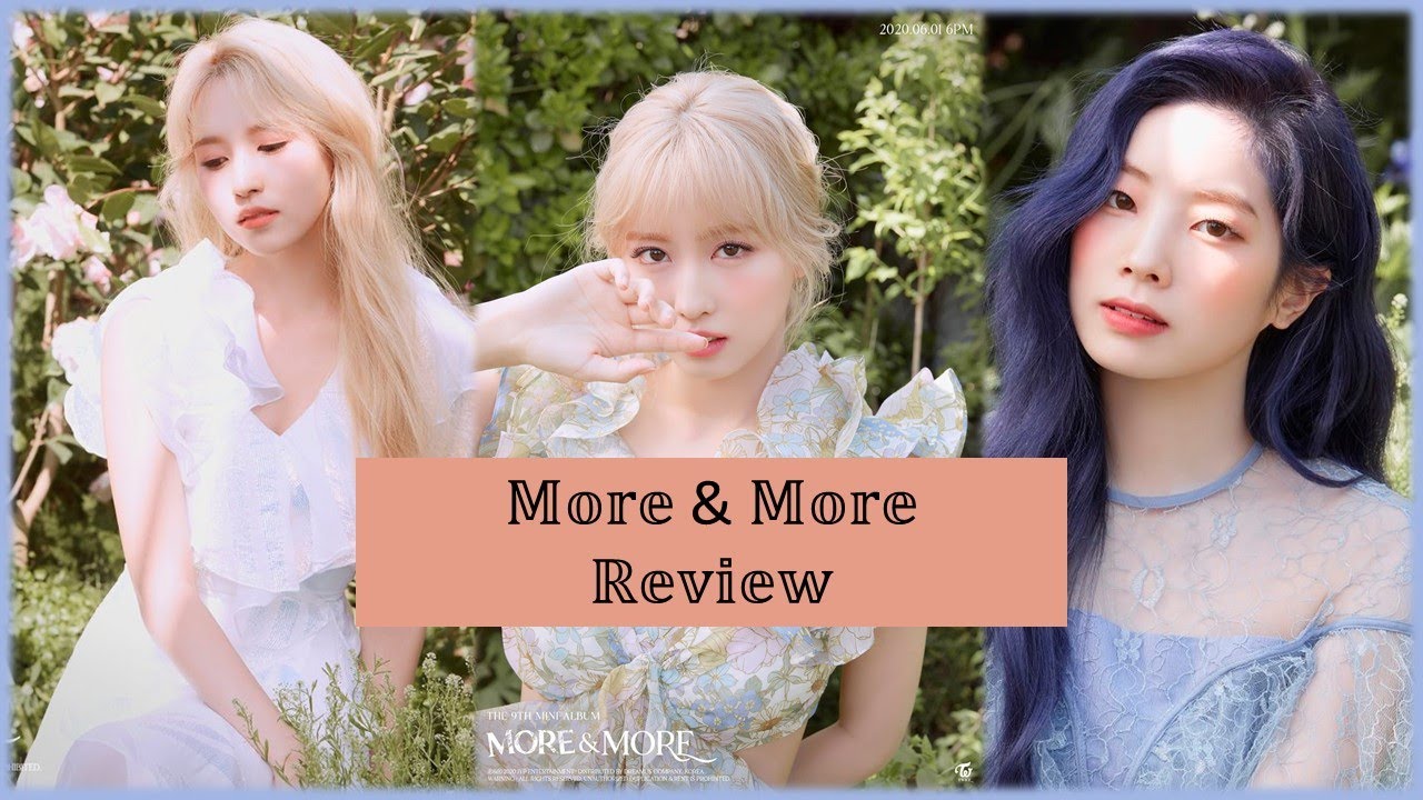 TWICE More & More Review || Album Review - YouTube