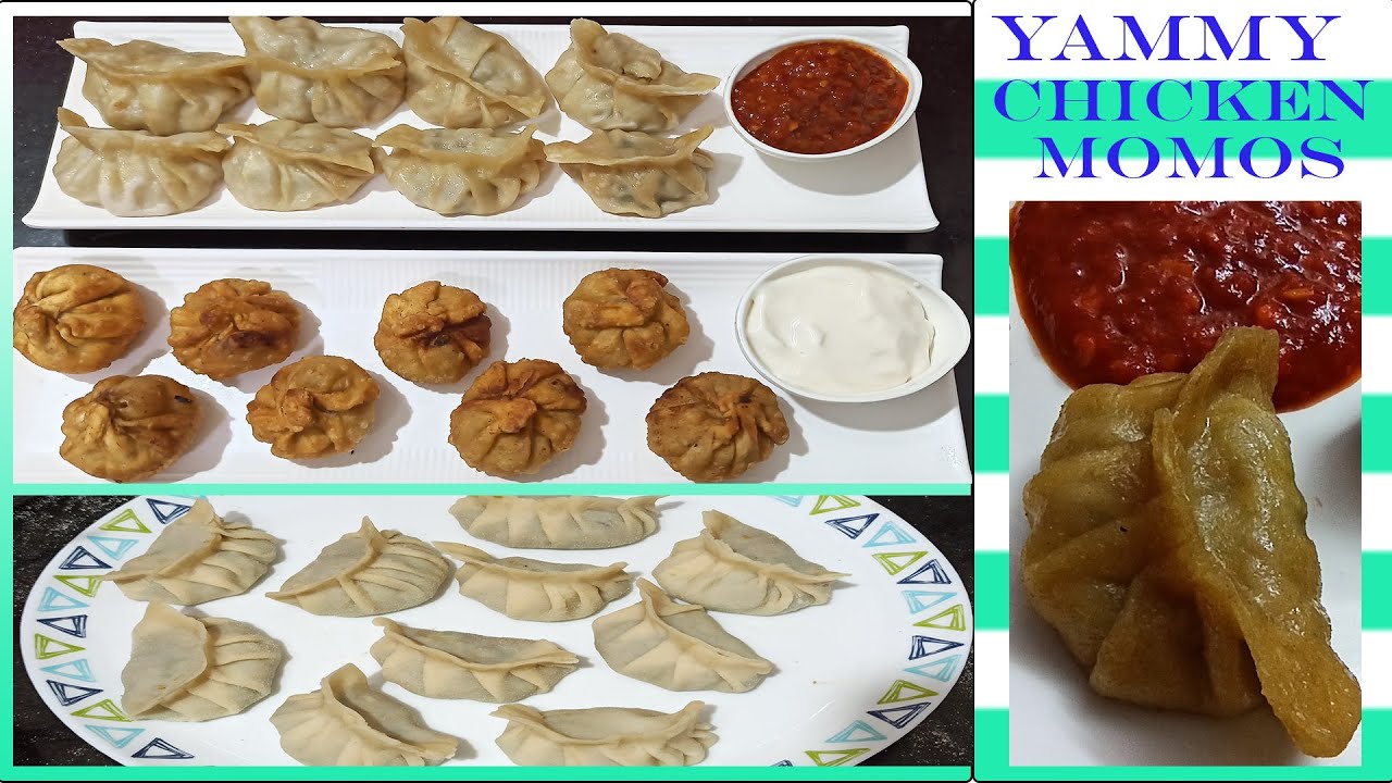Chicken Momos/ Non-Veg Momos/Juicy tasty momos/Super Easy Recipe - YouTube