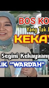 Intip Kekayaan Pemilik Wardah! Dulu Bergaji 20 Ribu Kini Punya 12 Ribu + Karyawan😱 - YouTube