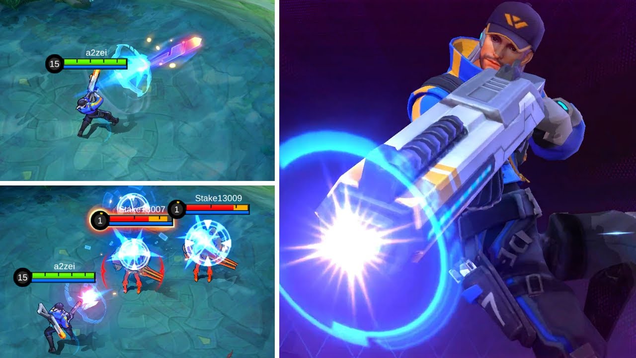 Clint Operator CL 2nd Starlight Skin Preview MLBB - YouTube