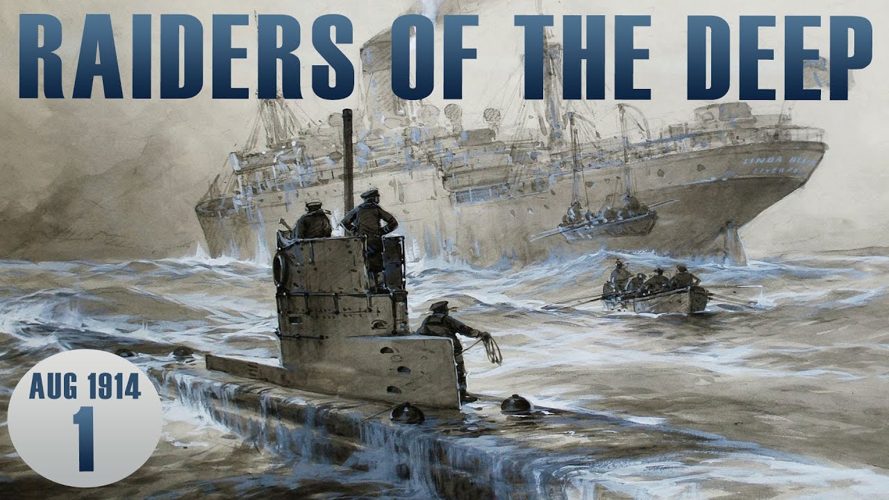 Raiders of the Deep Solitaire Campaign | Episode 1 | August 1914 | WW1 ...