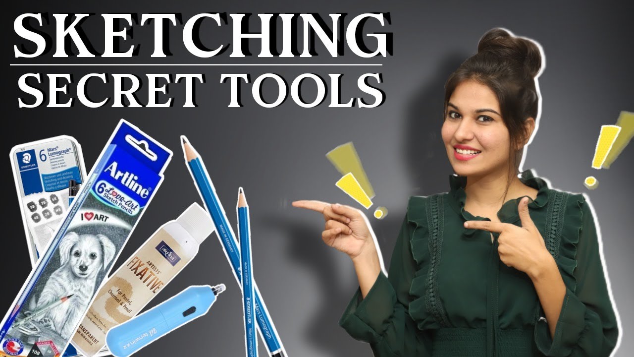 Best tools for drawing sketching like @SouravjoshiArts - YouTube