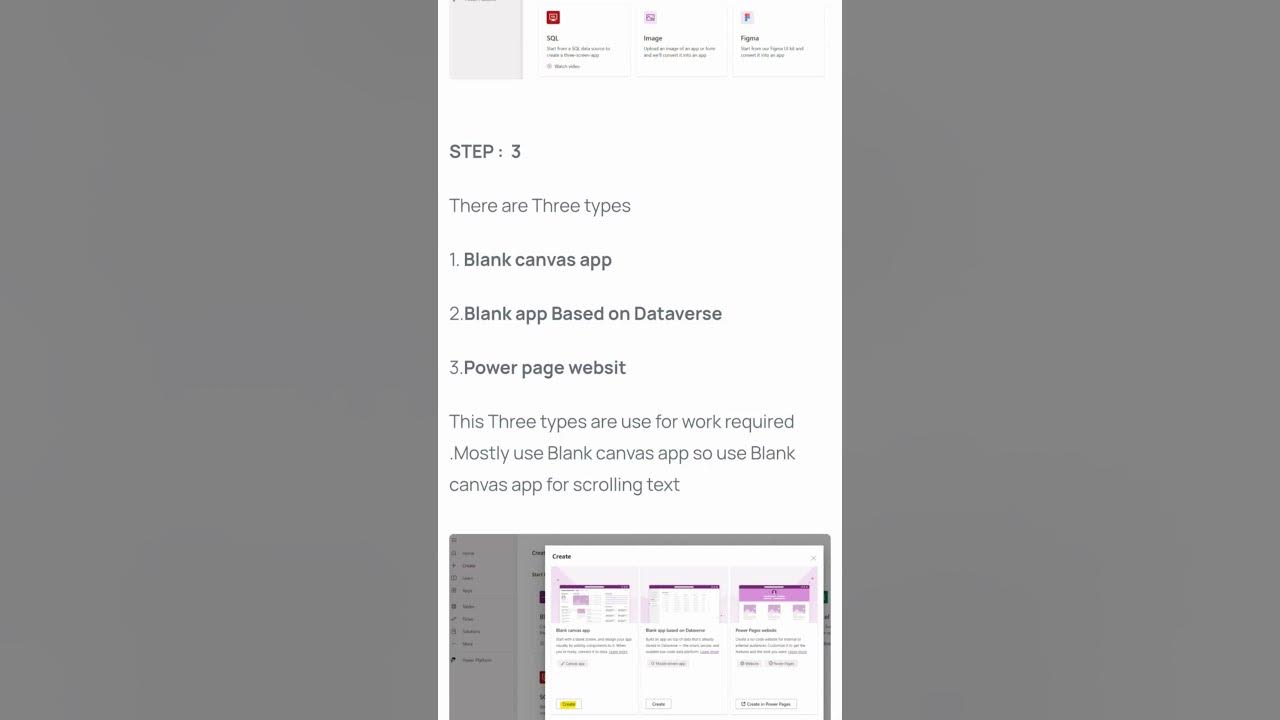 How To Create Scrolling Text In Canvas App - YouTube
