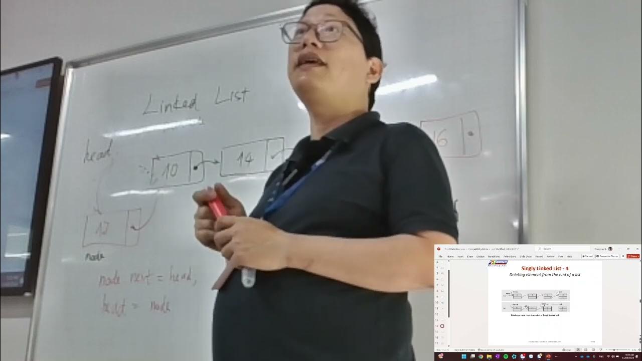 CSD201 W2 Linked List Part 2 - YouTube