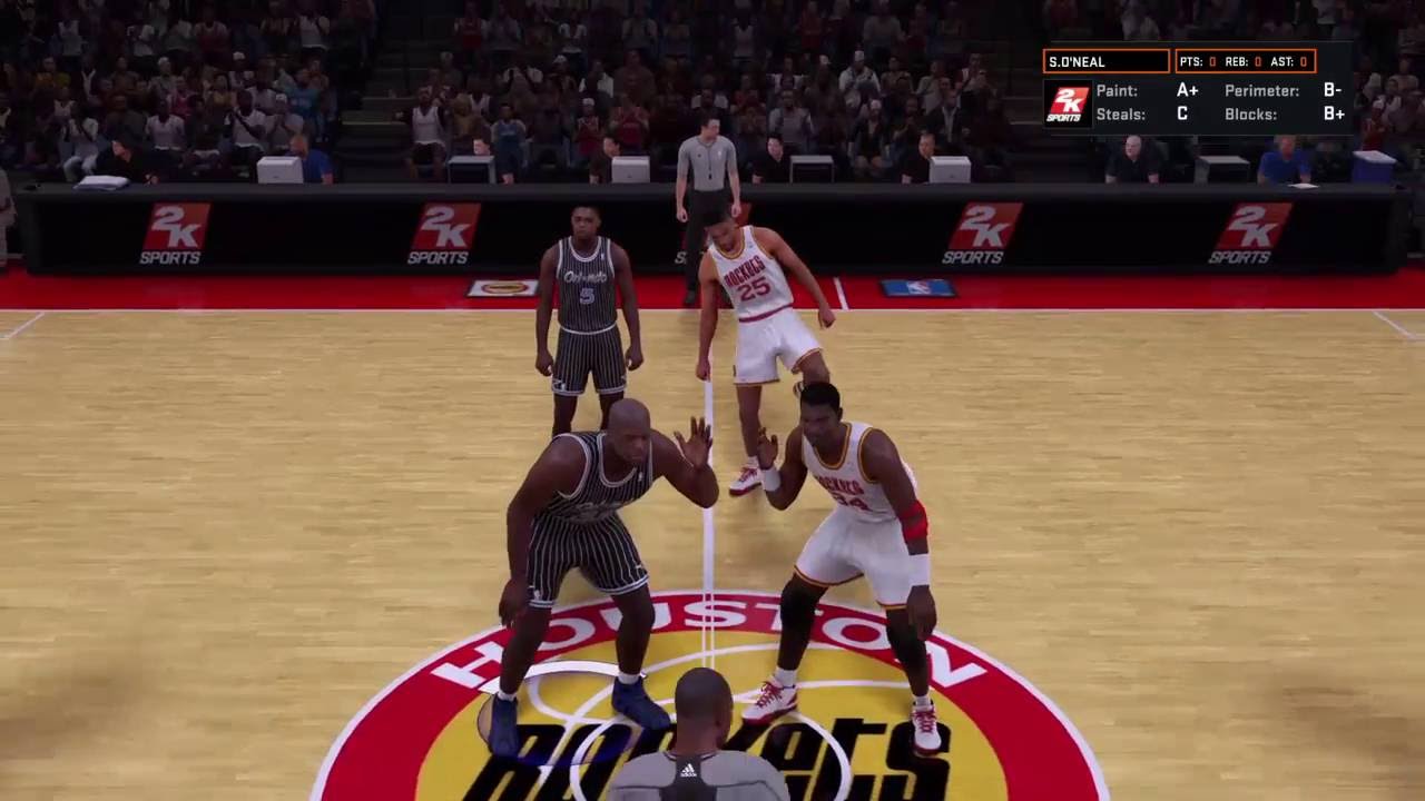 NBA 2K16 #SIMNATION: '95 Magic vs Chris11sg's '94 Rockets (PS4) - YouTube